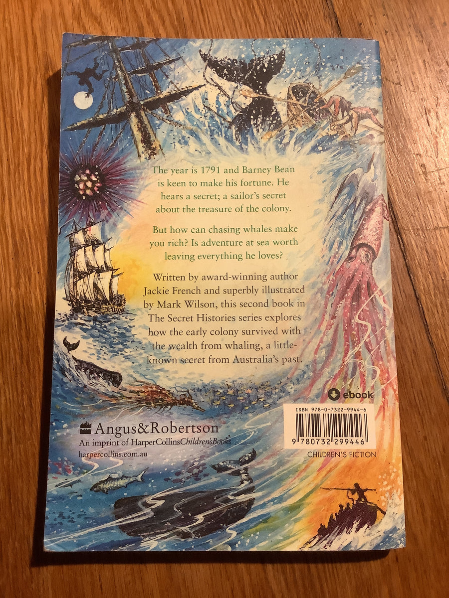 Barney and the secret of the whales. Jackie French. 2016. – Browse Books